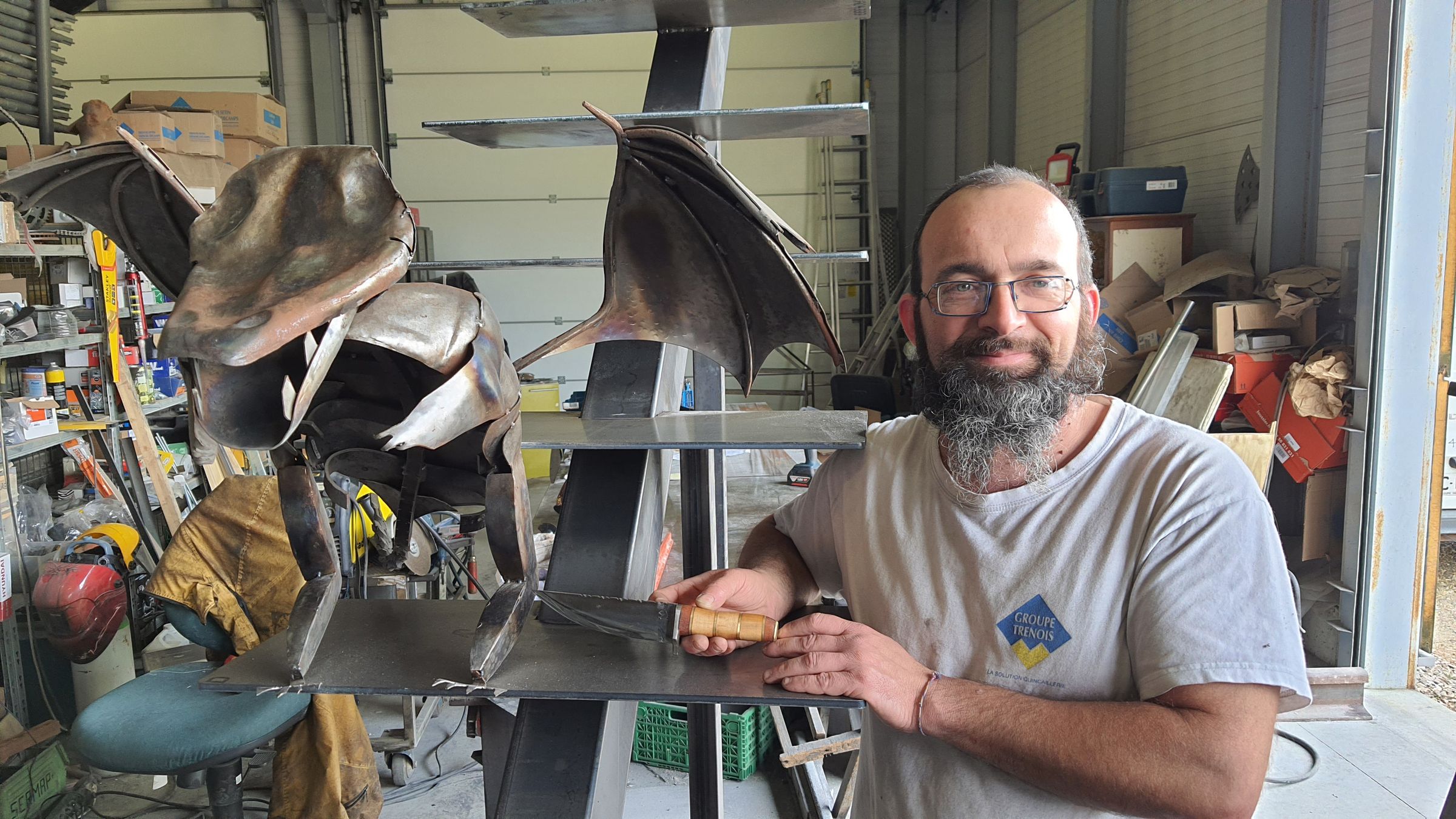 David Barbier, “Le petit forgeron” de Pierrefontaine-les-Varans